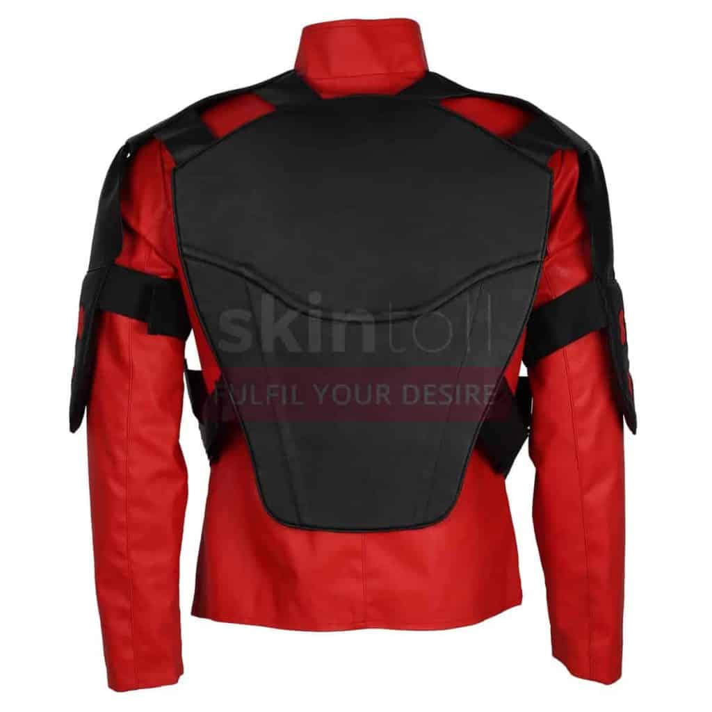 Suicide Squad Deadshot Never Miss Costume - Leather Jacket