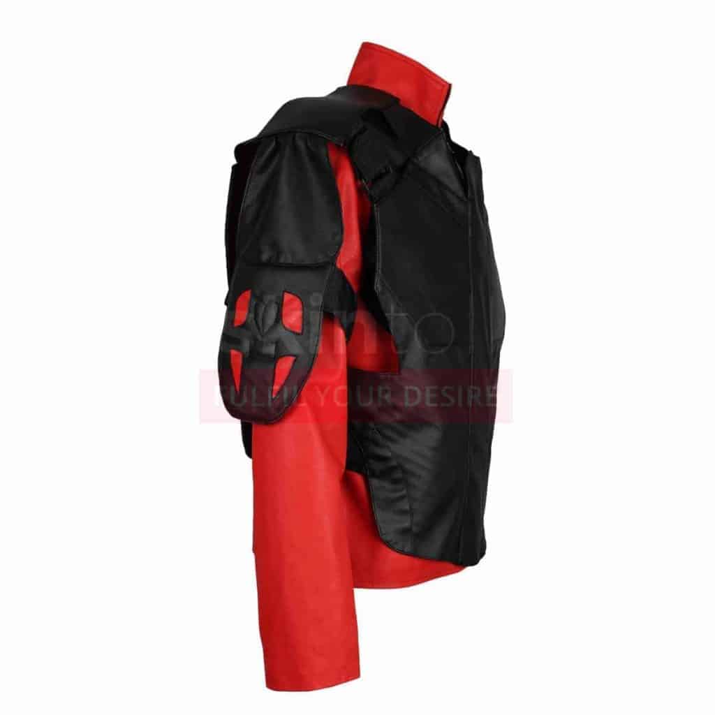 Suicide Squad Deadshot Never Miss Costume - Leather Jacket