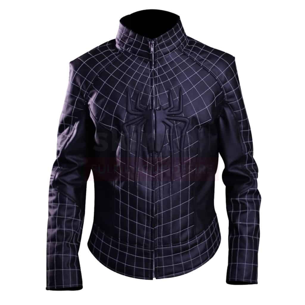 The Amazing Spiderman leather jacket - Black Jacket