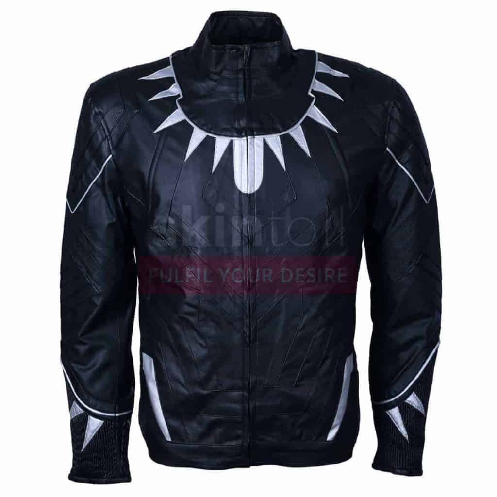 Black Panther Jacket (Leather) - Captain America - Civil War