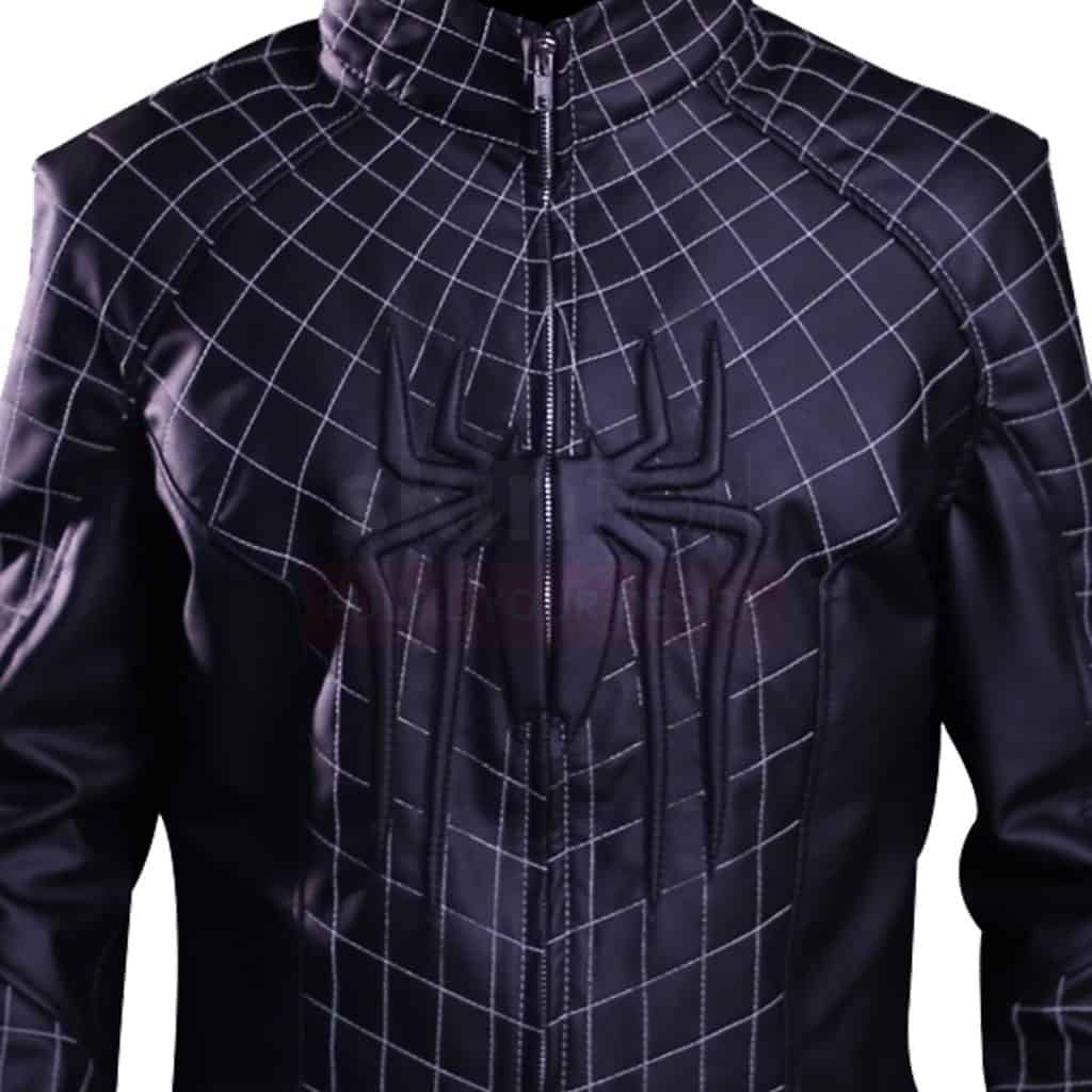 The Amazing Spiderman leather jacket - Black Jacket