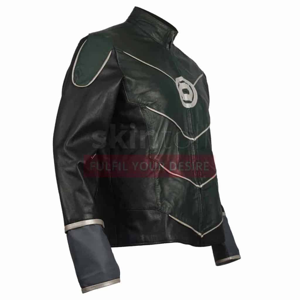 Green Lantern Leather Jacket - Ryan Reynolds - 30% Off Skintoll