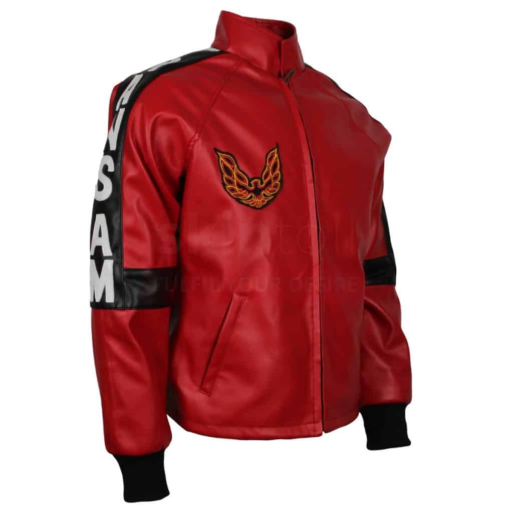 Smokey and The Bandit Jacket - Red Leather Jacket