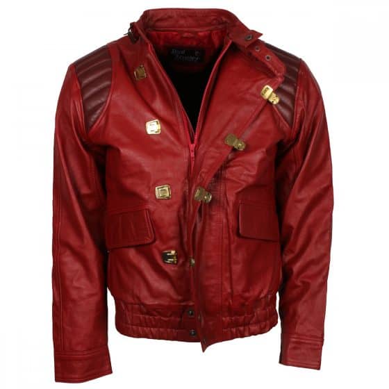 Akira Kaneda Shotaro Capsule Pill Leather Jacket