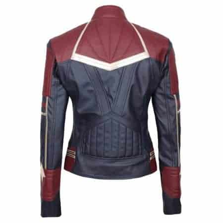 Avengers Captain Marvel Jacket - Leather Costume